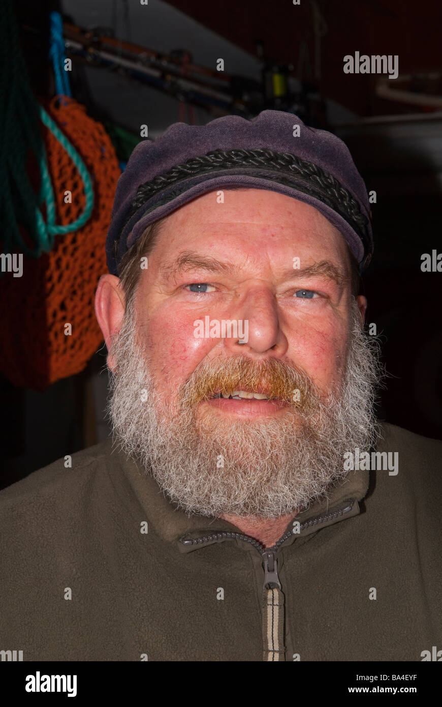 Portrait of fisherman, uk hi-res stock photography and images - Alamy