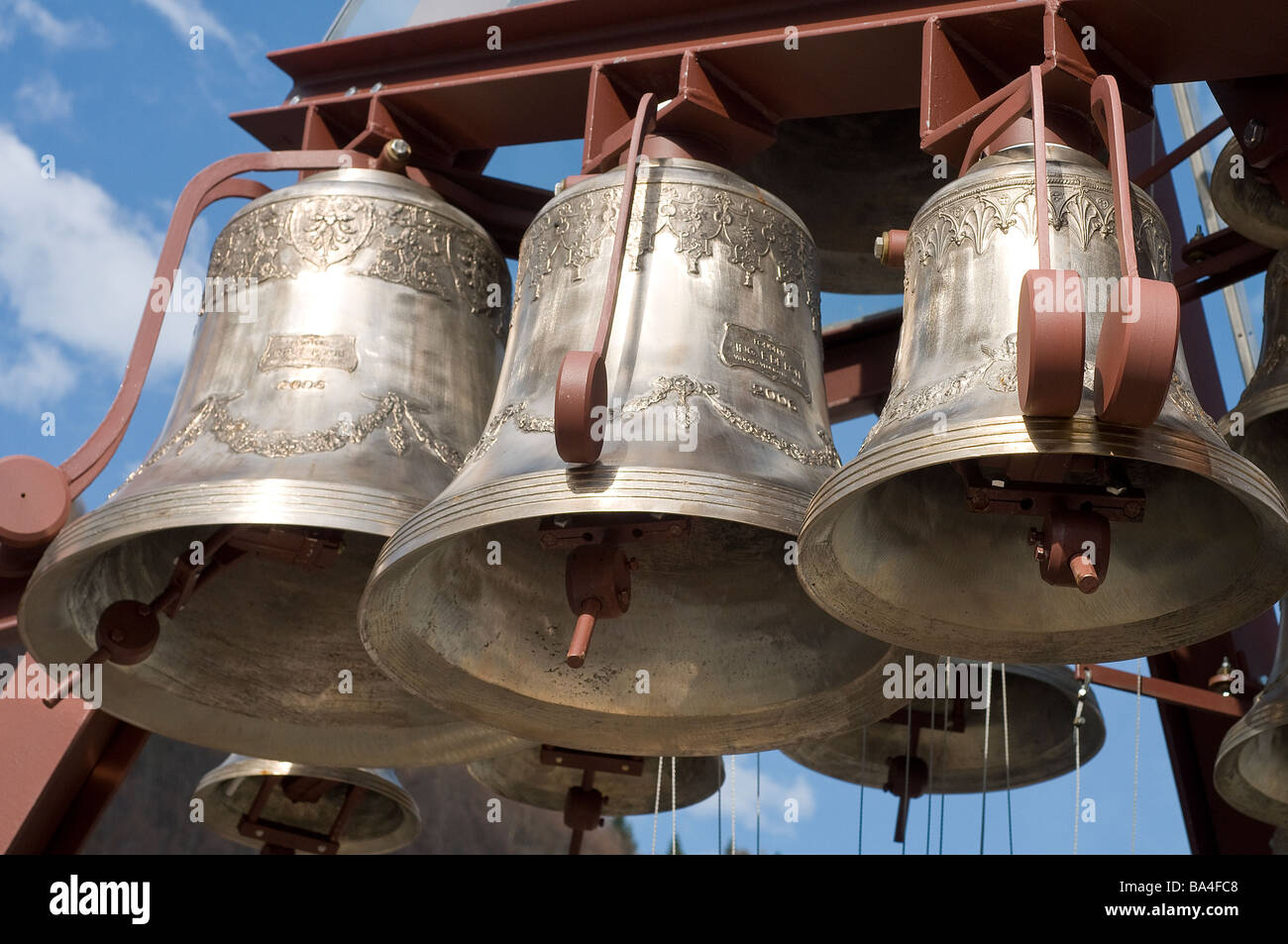 ancient bell mechanism Stock Photo - Alamy