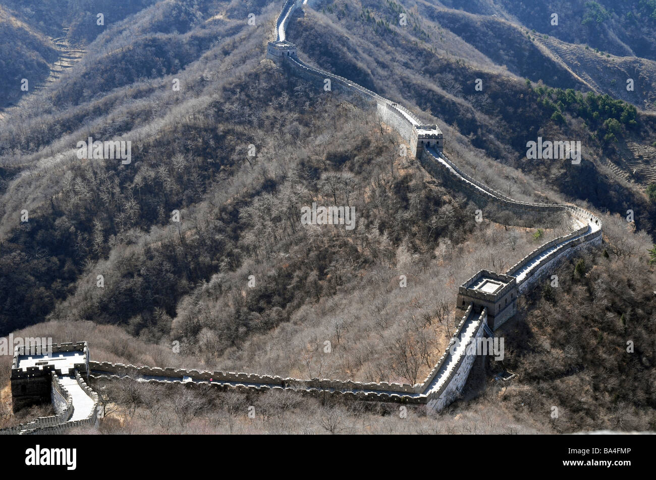 Mutianyu section of the Great Wall of China Stock Photo - Alamy