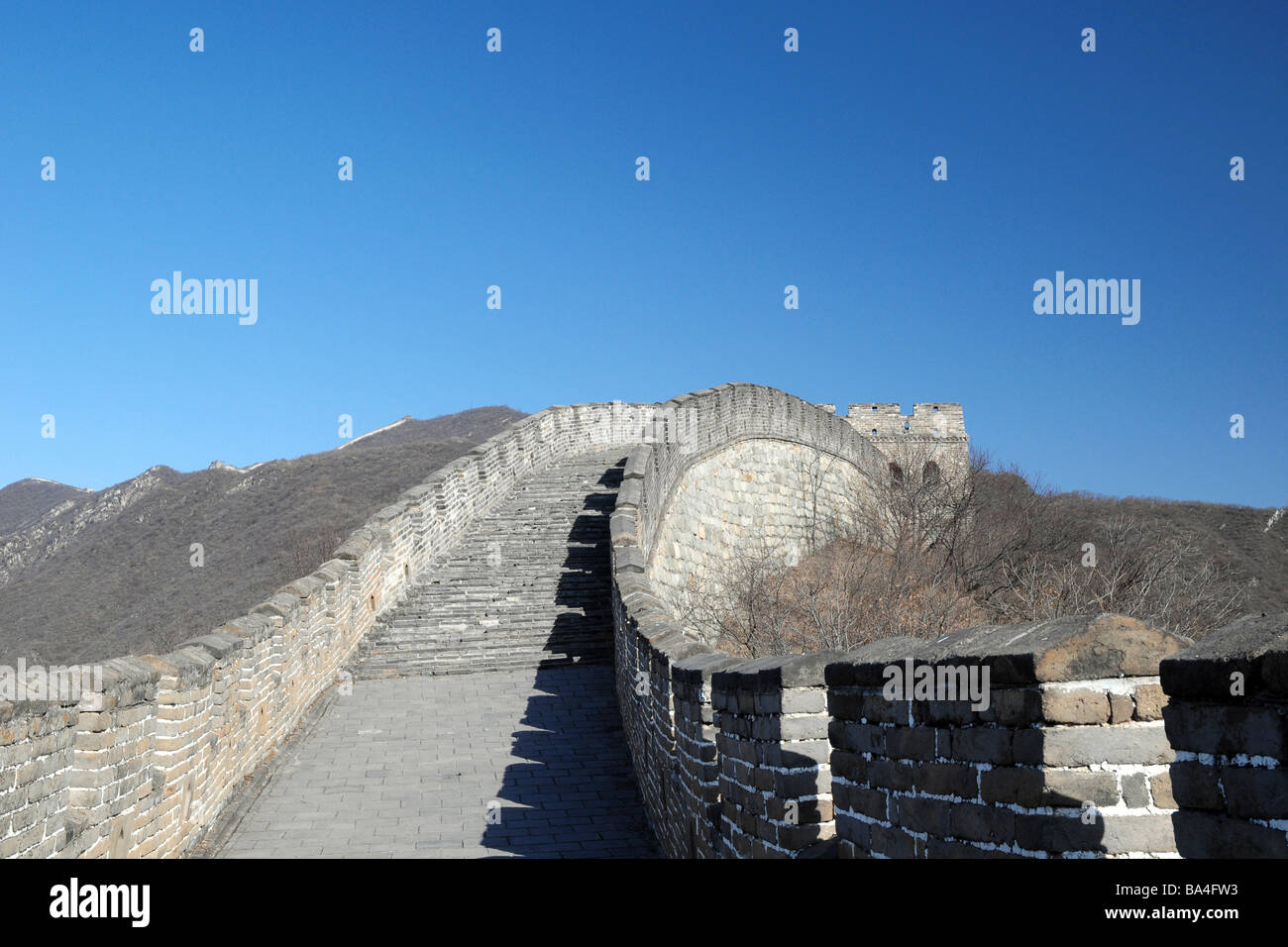 Mutianyu section of the Great Wall of China Stock Photo - Alamy