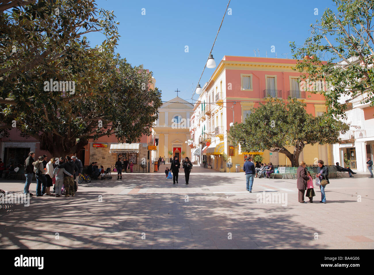 Island of St. Peter, Isola di San Pietro, Sardinia, Italy Stock Photo ...