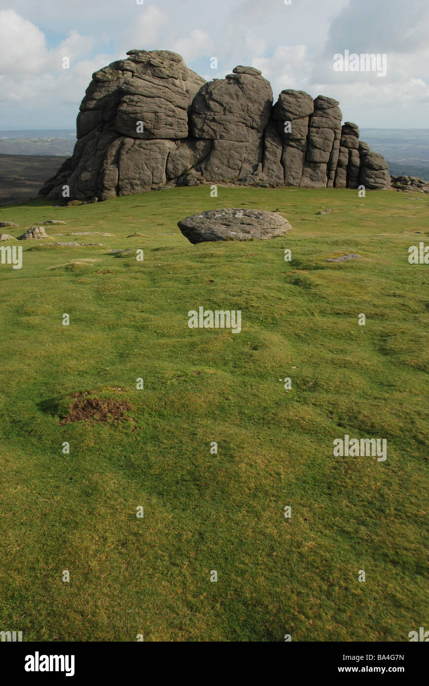 Haytor rock hi-res stock photography and images - Alamy