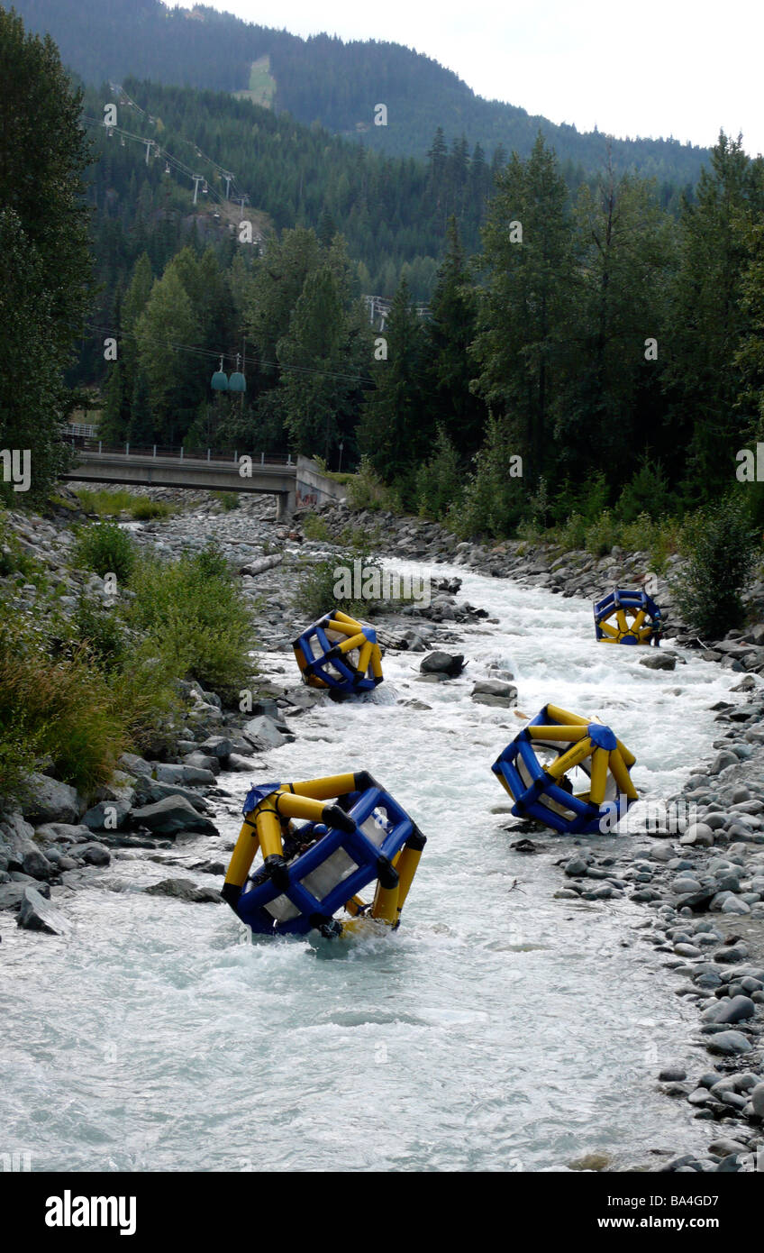 Water sports, in River, Canada Stock Photo - Alamy