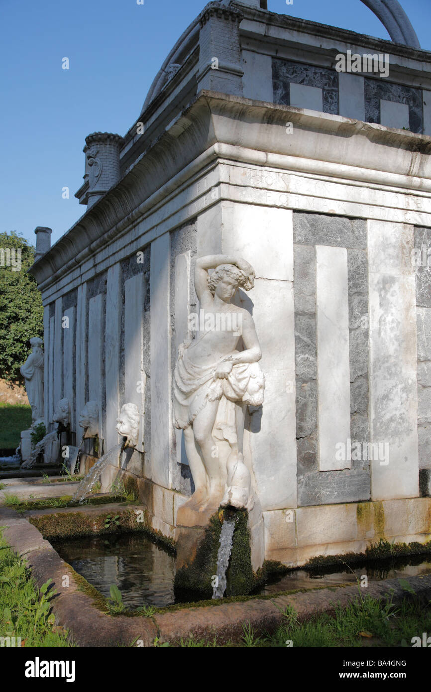 Fountain of Rosello, Fontana di Rosello, Sassari, Sardinia, Italy Stock ...