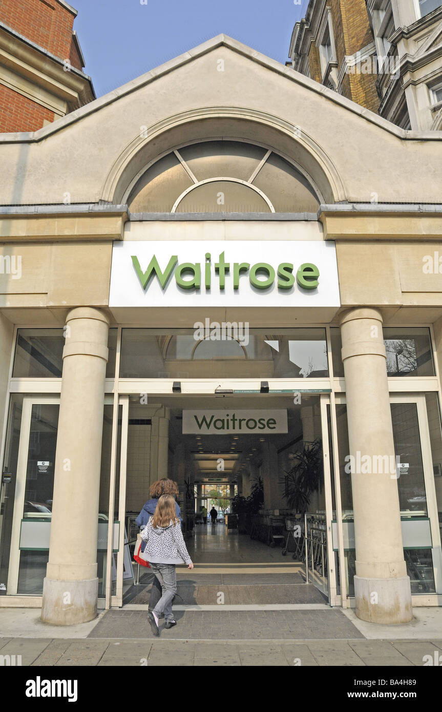 Waitrose Supermarket Holloway Road N7 London Borough of Islington ...