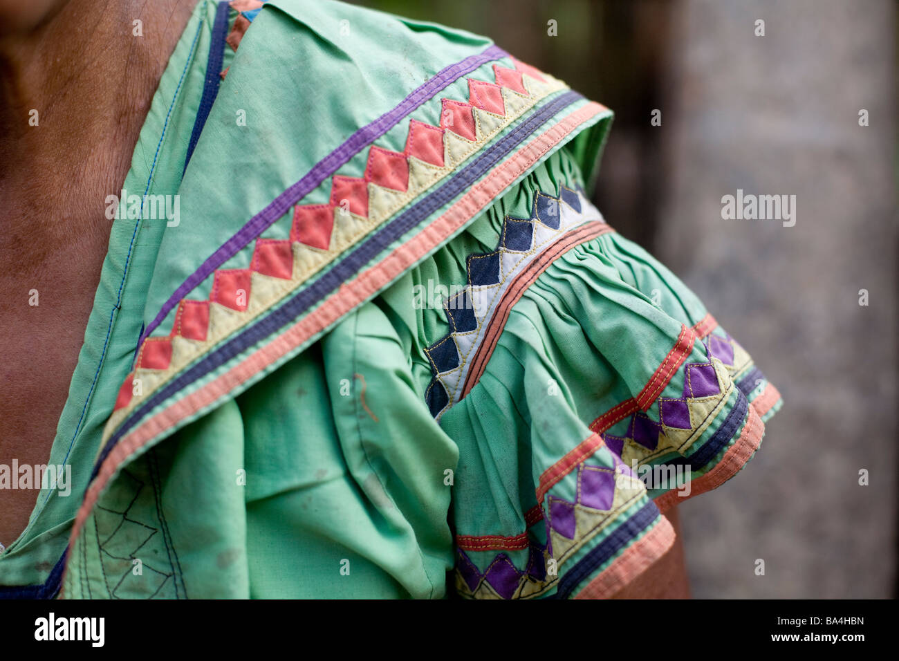 Indigenous clothing Central America Stock Photo - Alamy
