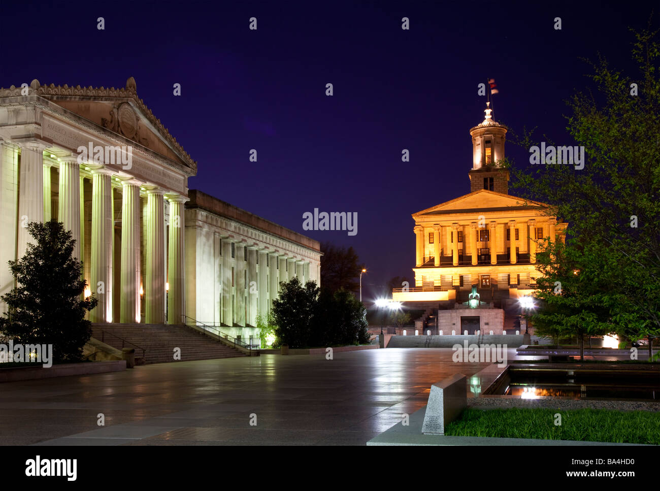 State Capitol and War Memorial Buildings Nashville, Tennessee, USA ...