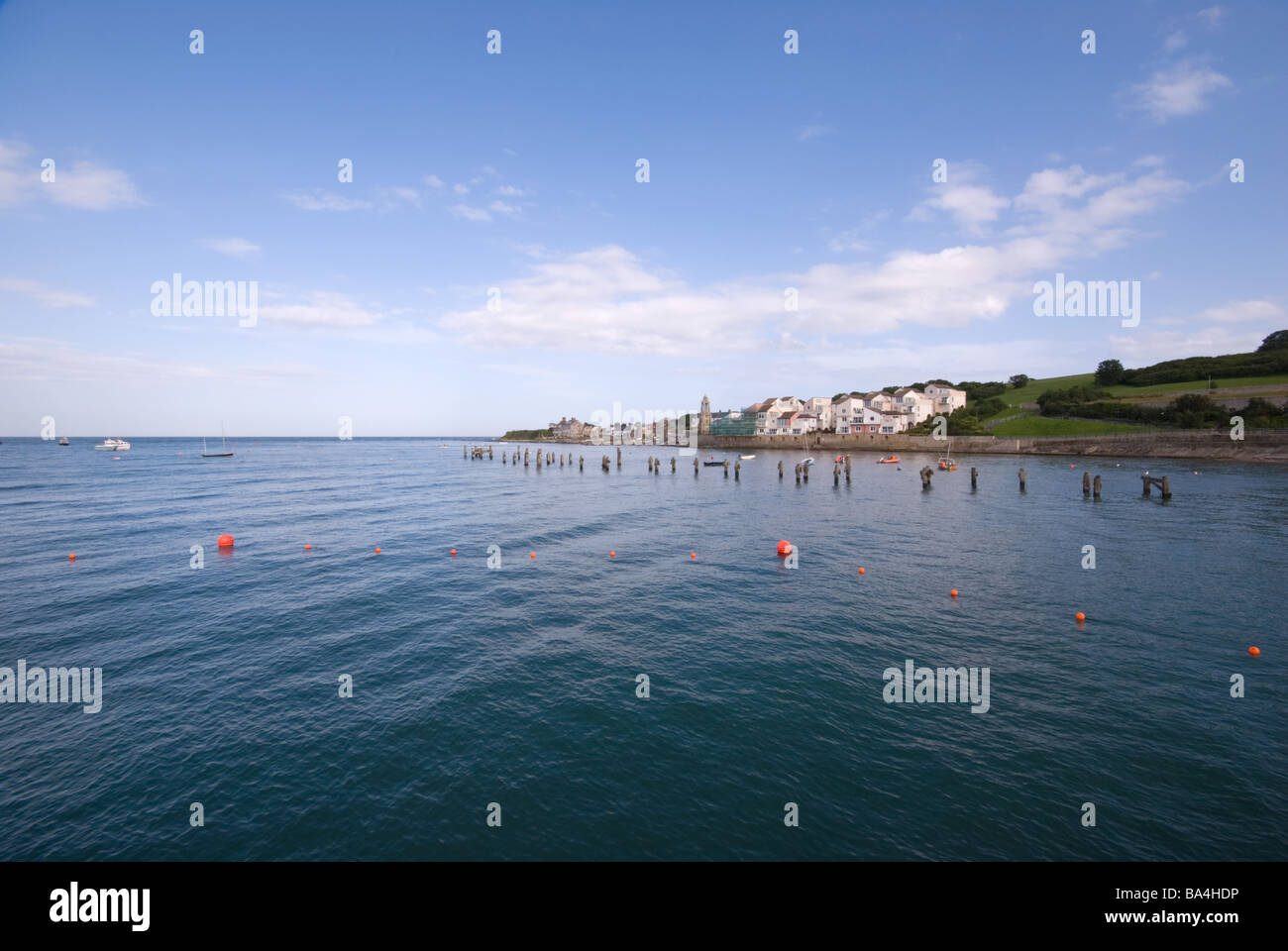 Dorset coast line and sea Stock Photo - Alamy