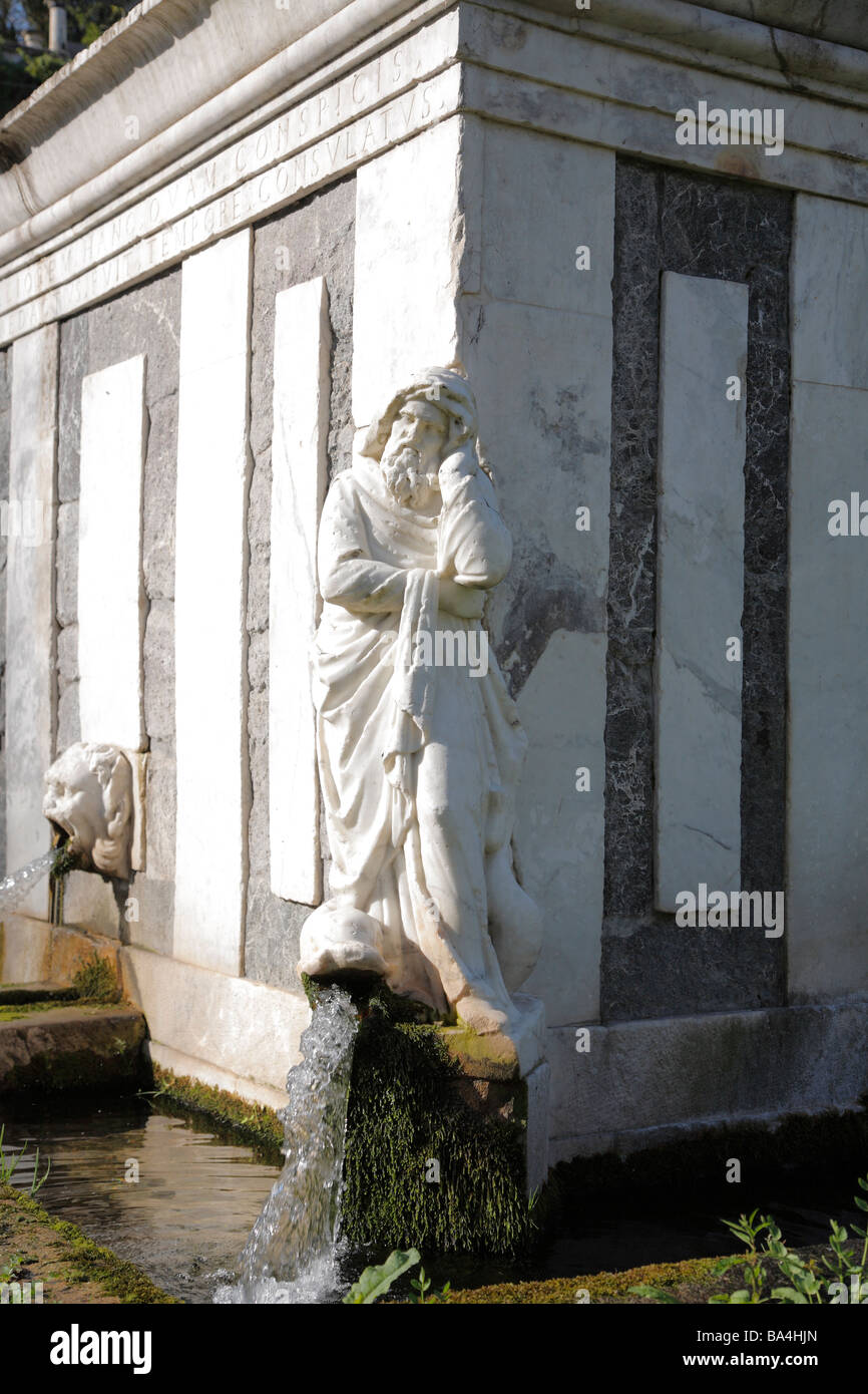 Fountain of Rosello, Fontana di Rosello, Sassari, Sardinia, Italy Stock ...