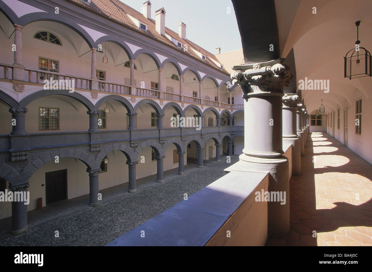 Renaissance arkadenhof hi-res stock photography and images - Alamy