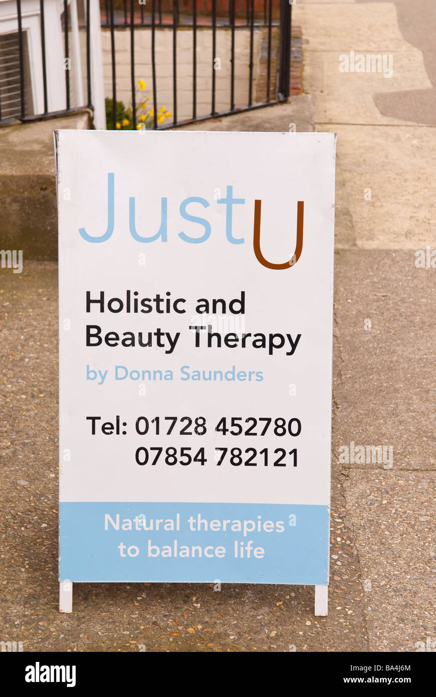 Holistic therapy sign hi-res stock photography and images - Alamy