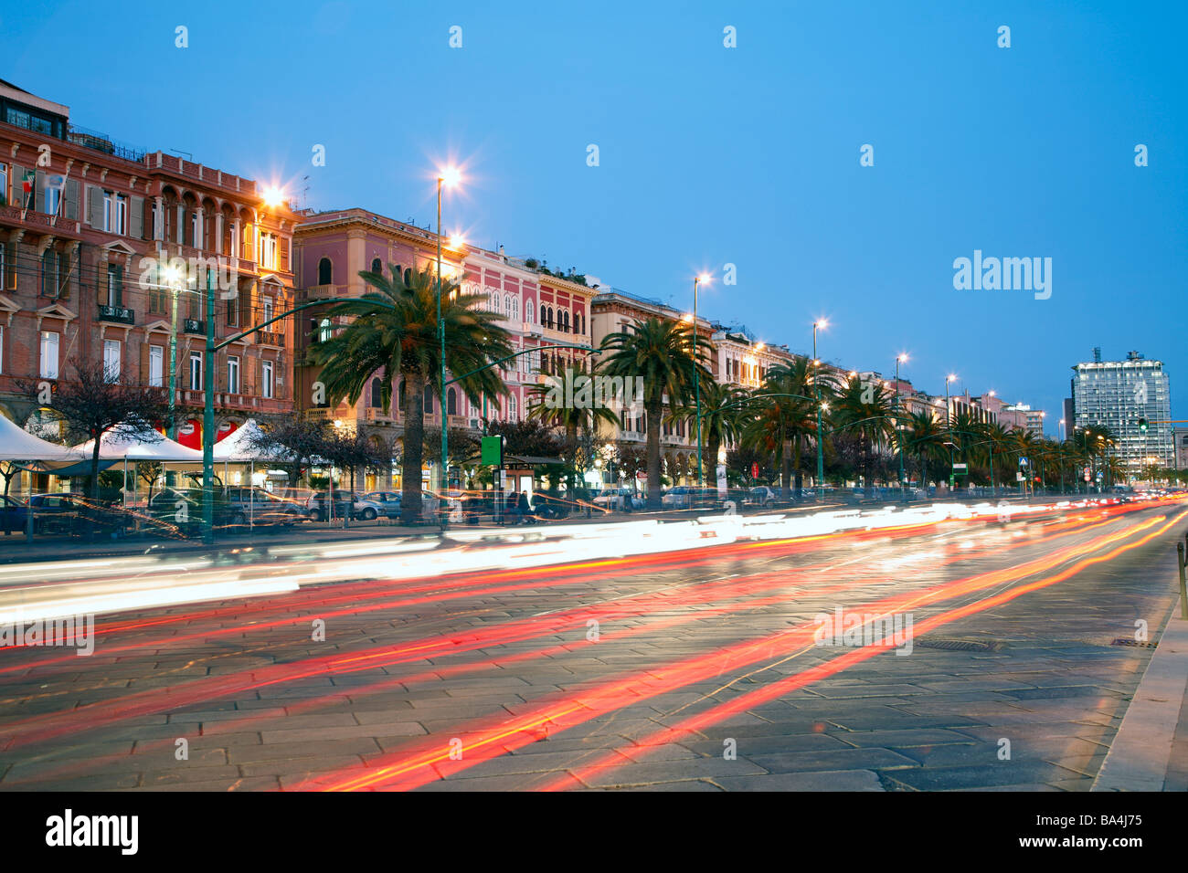 Cagliari sardinia via roma hi-res stock photography and images - Alamy