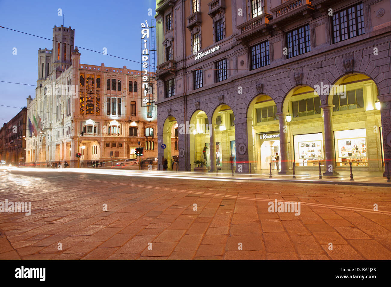 Via Roma, Cagliari, Sardinia, Italy Stock Photo - Alamy