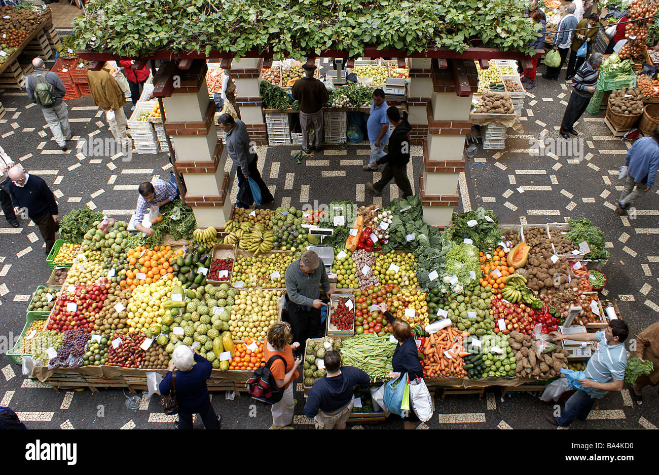 Market funchal madeira hi-res stock photography and images - Alamy