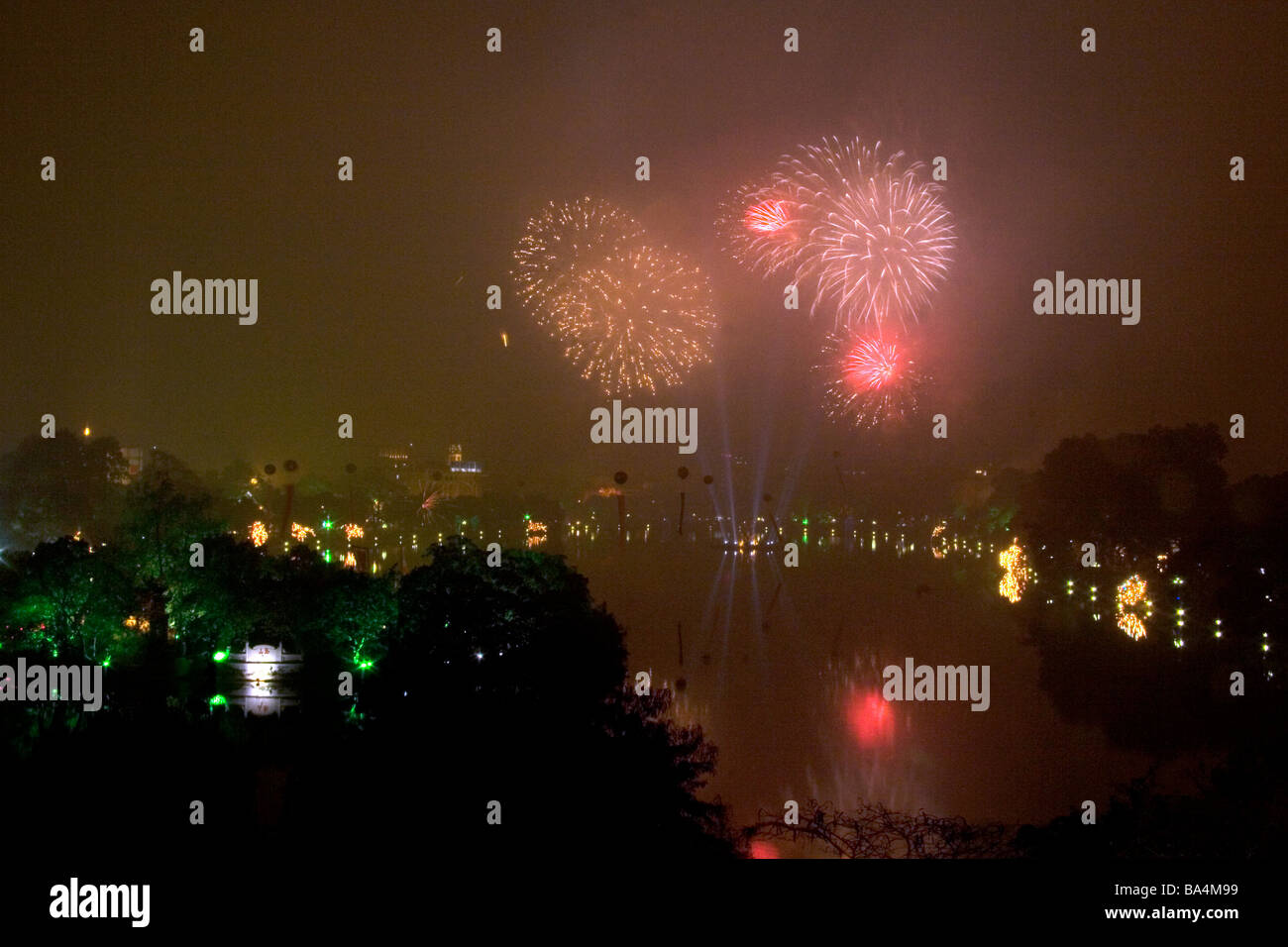 Vietnam firework hi-res stock photography and images - Alamy