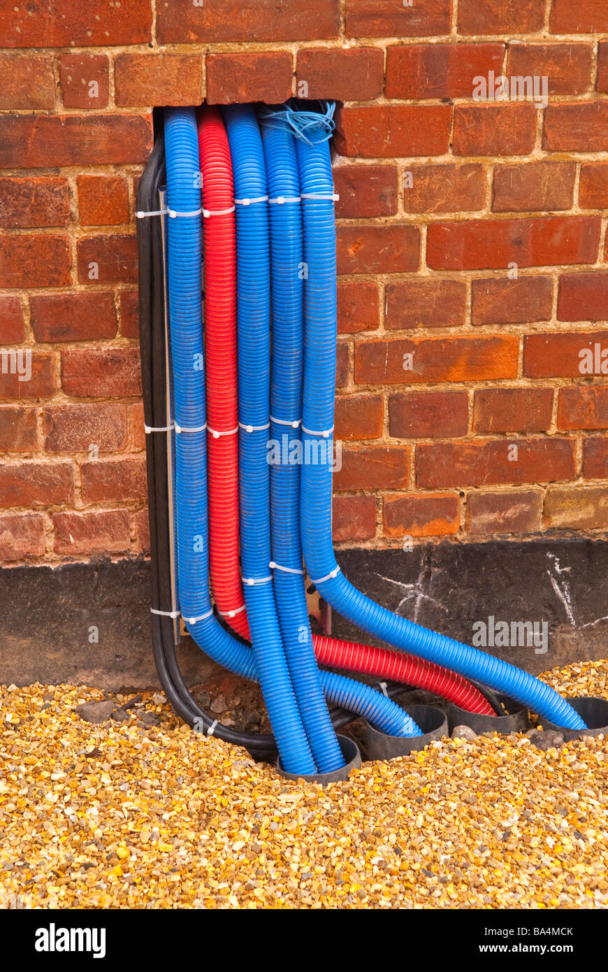 Cable trunking hi-res stock photography and images - Alamy