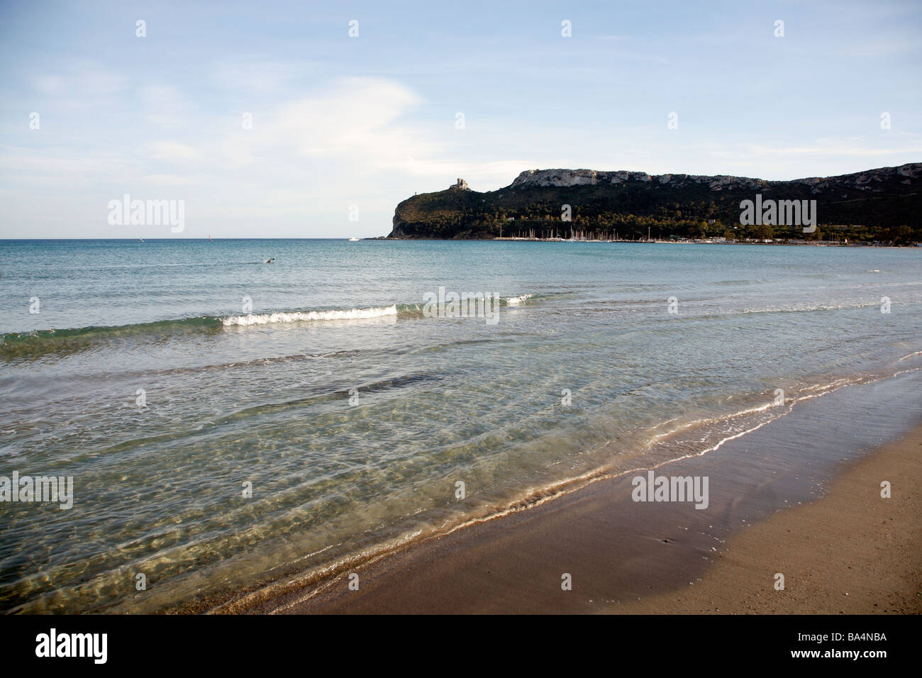 Poetto Beach, Cagliari, Sardinia, Italy Stock Photo - Alamy