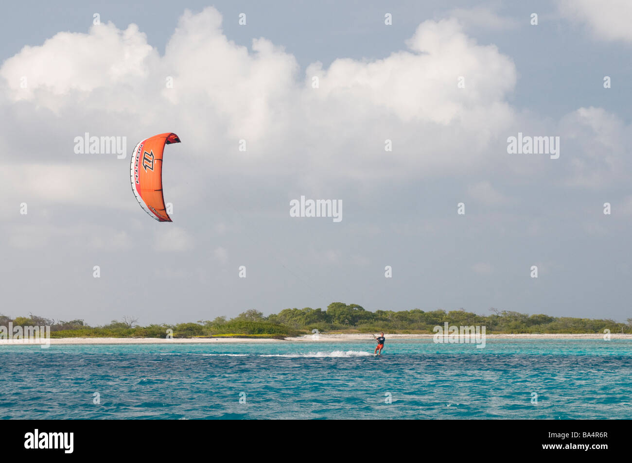 Kite surfing Francisqui Los Roques National park Venezuela South ...