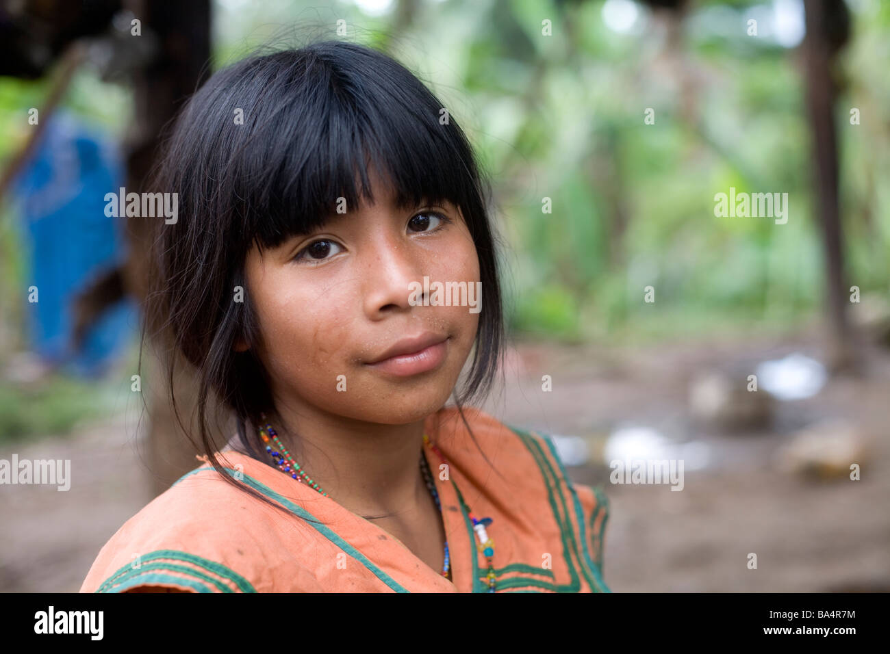 Indigenous girl Latin America Stock Photo - Alamy