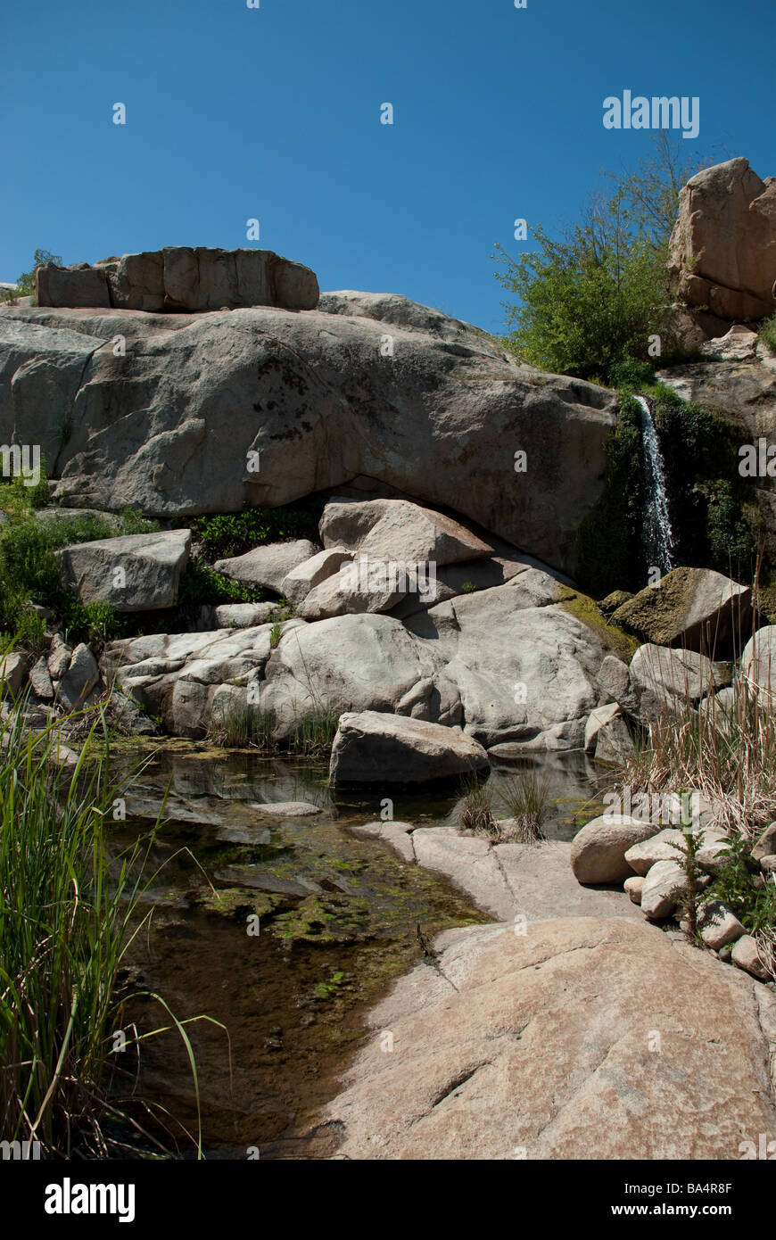 waterfall from a distance Stock Photo - Alamy