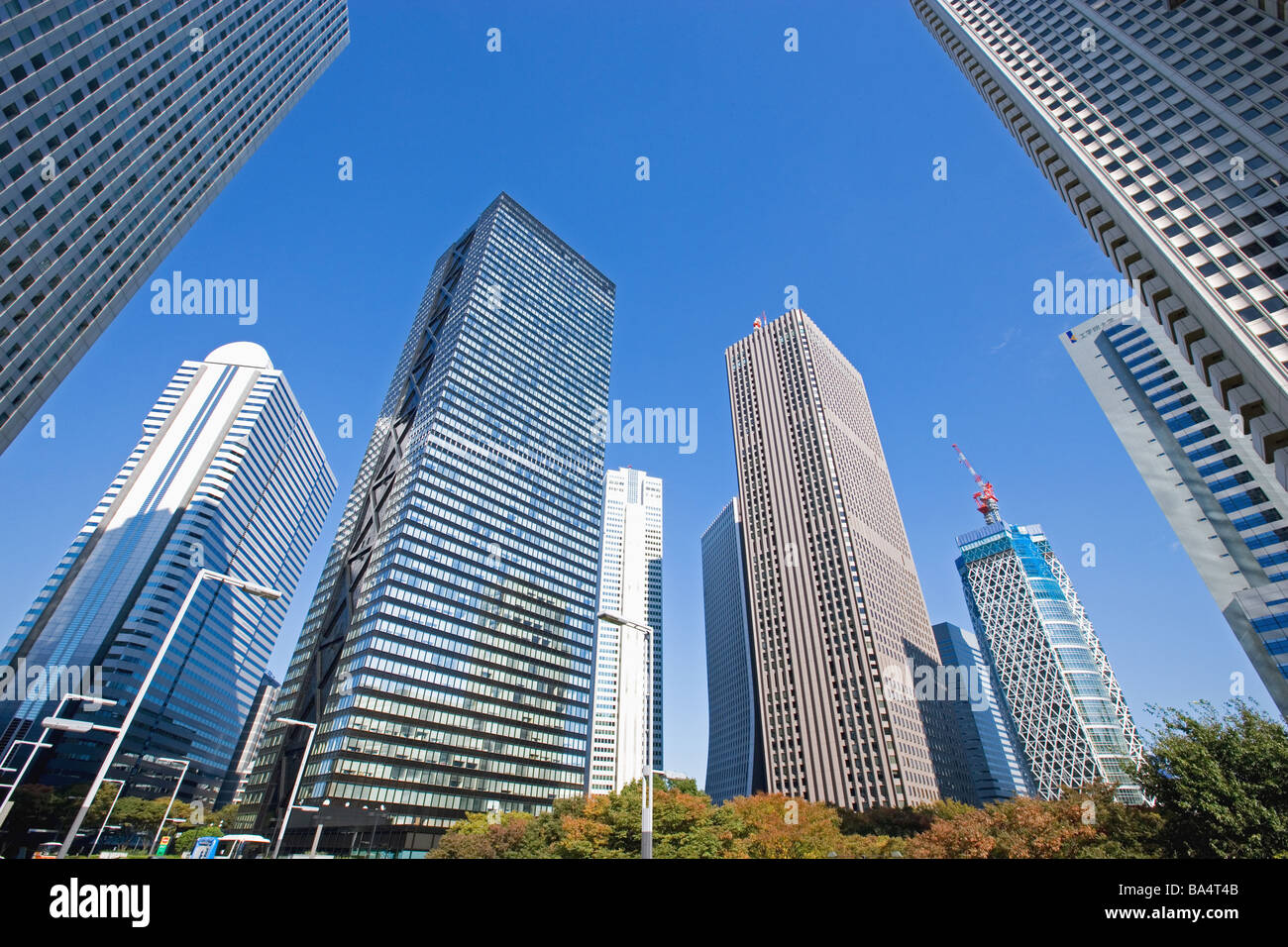 High-Rise Apartments in Shinjuku, Japan Stock Photo - Alamy