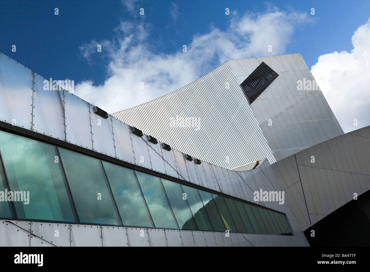 UK England Salford Quays Imperial War Museum north by Architect Daniel ...