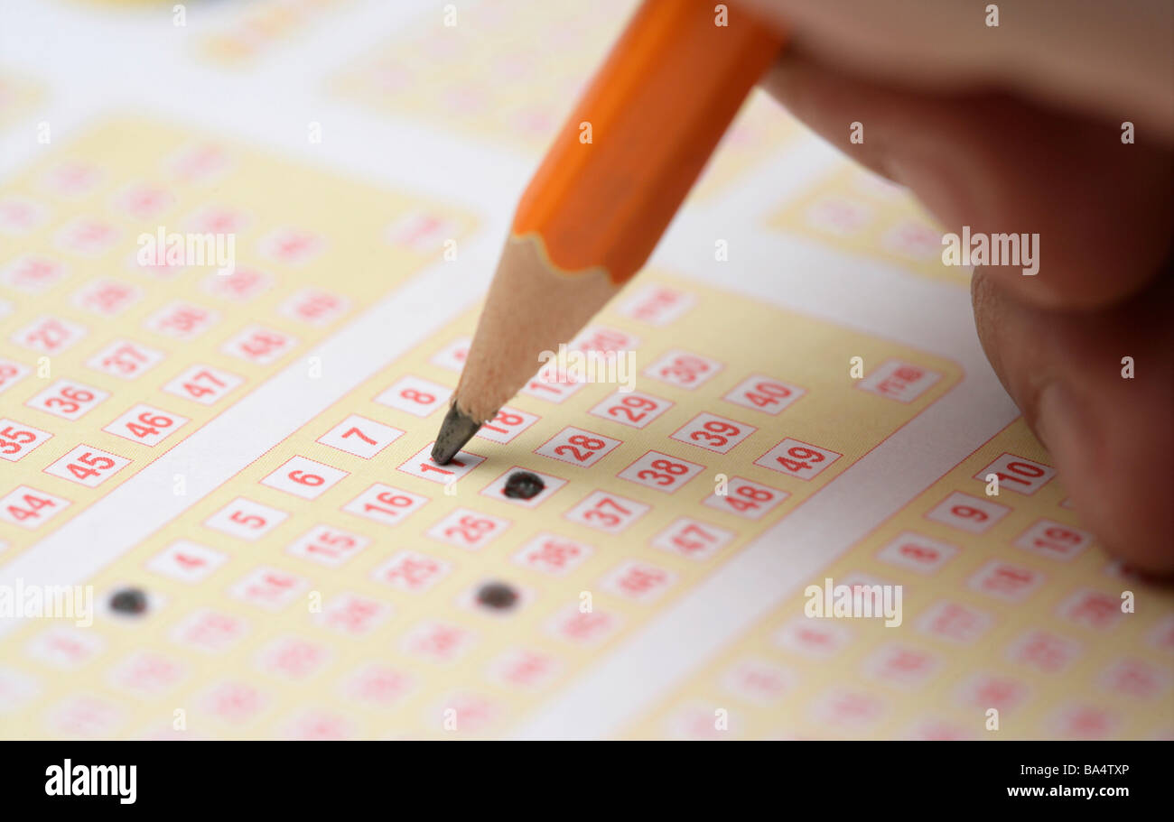 Lottery slip hi-res stock photography and images - Alamy
