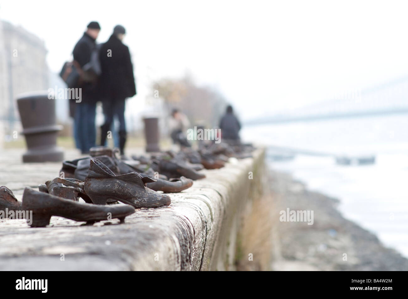 Holocaust Memorial "Shoes on the Danube Bank" Budapest, Hungary ...