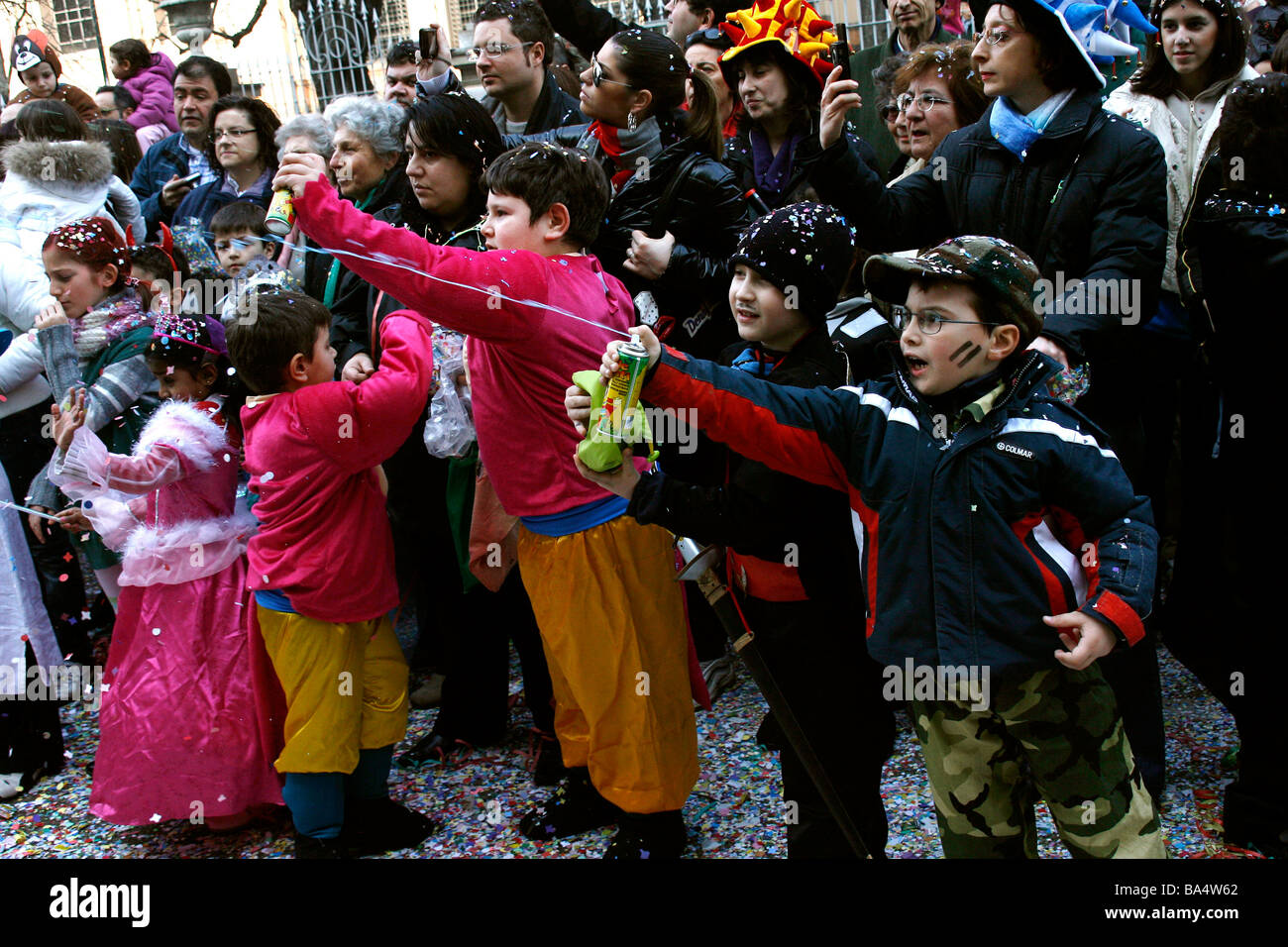Carnival celebrations in Milan, Italy Stock Photo - Alamy