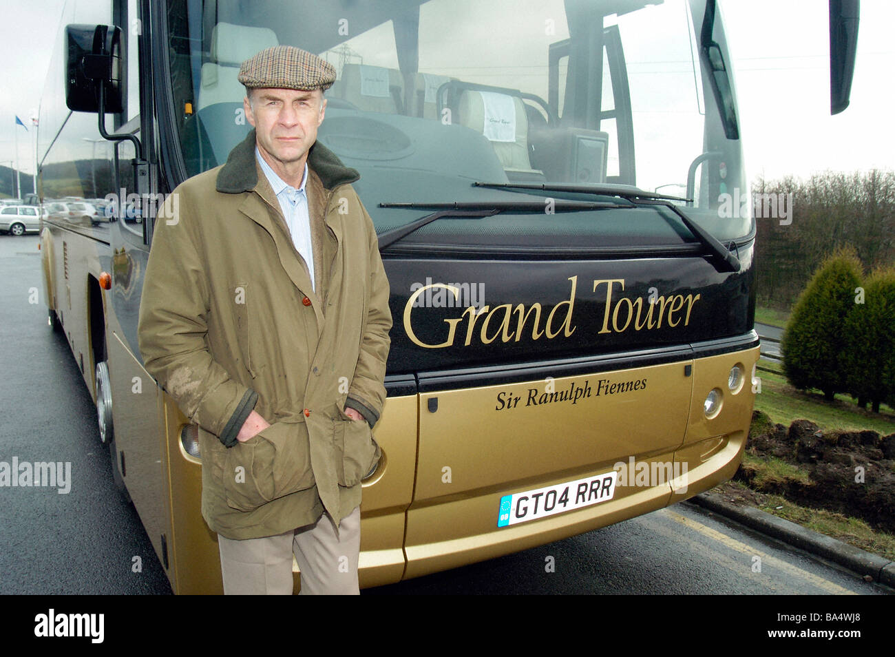 Sir Ranaulph Fiennes names Wallace Arnold Grand Tourer coach Stock ...