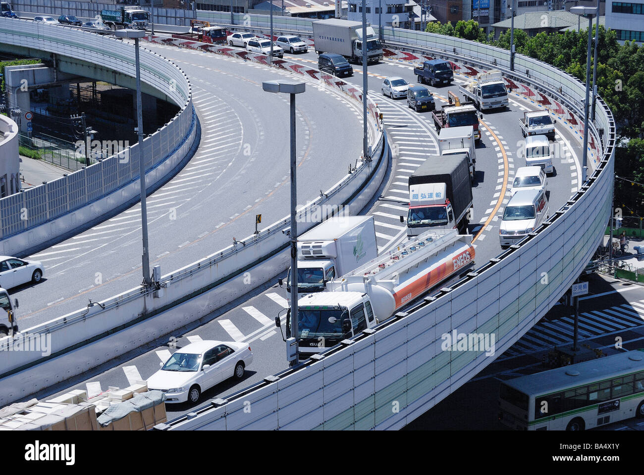 Hanshin Expressway at Osaka in Japan Stock Photo - Alamy