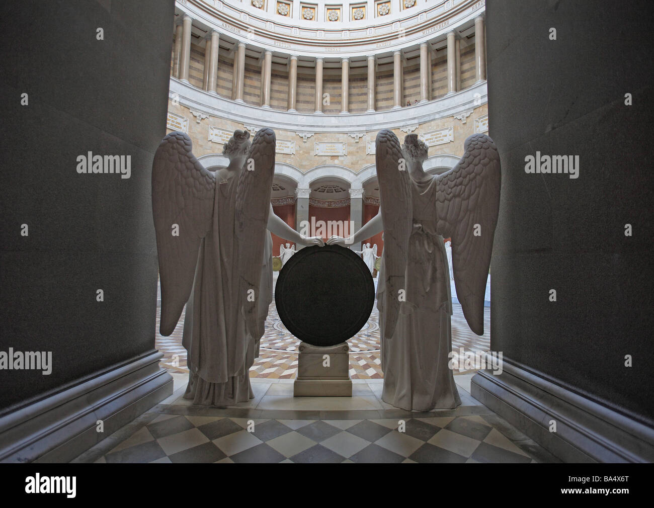 The Befreiungshalle, Hall of Liberation, is a Neoclassical monument on ...