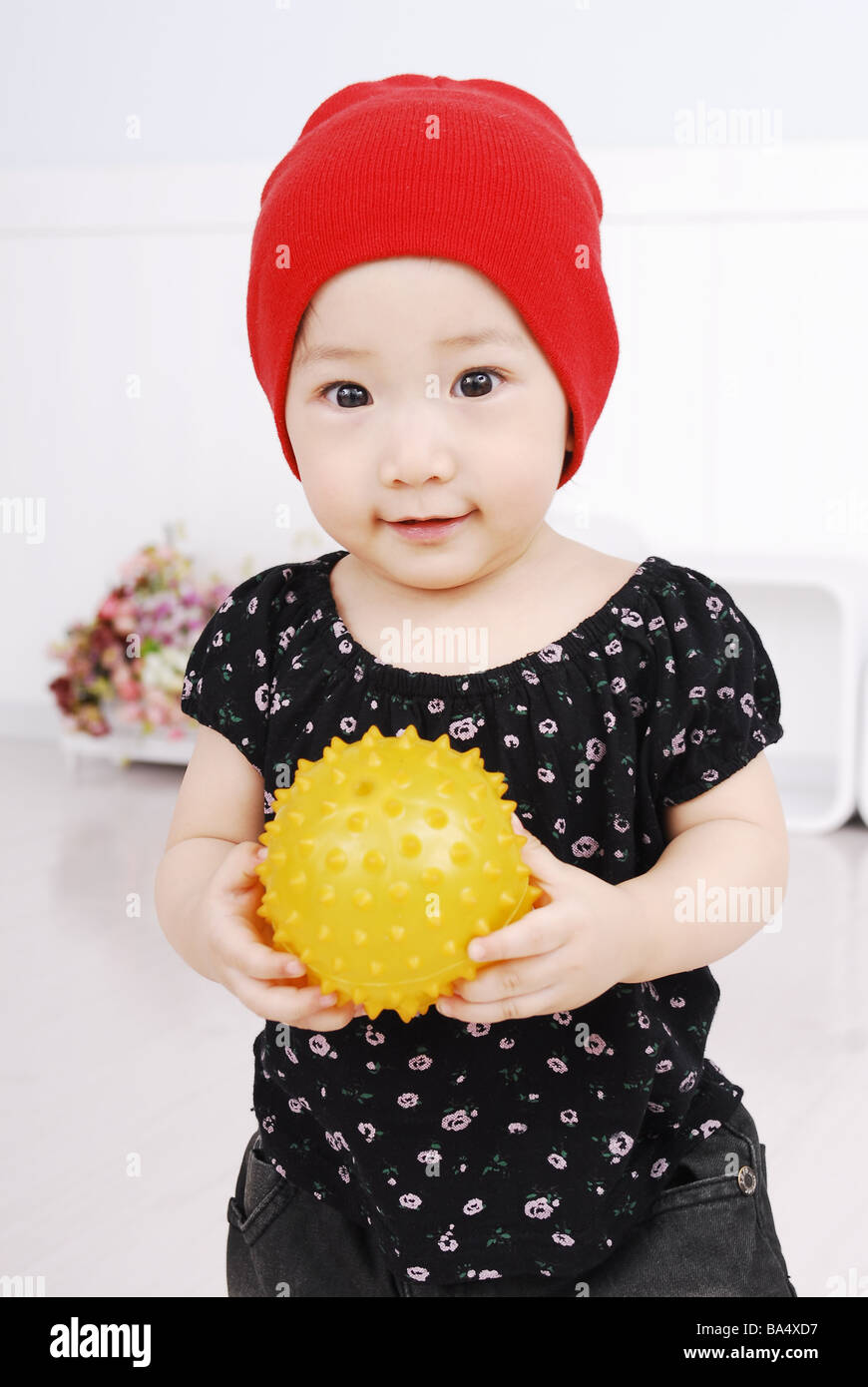 Cute Chinese baby girl Stock Photo - Alamy