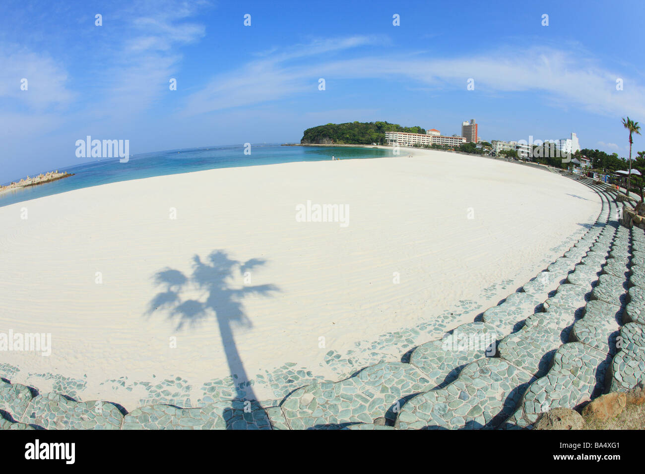 White Beach in Shirahama, Japan Stock Photo - Alamy