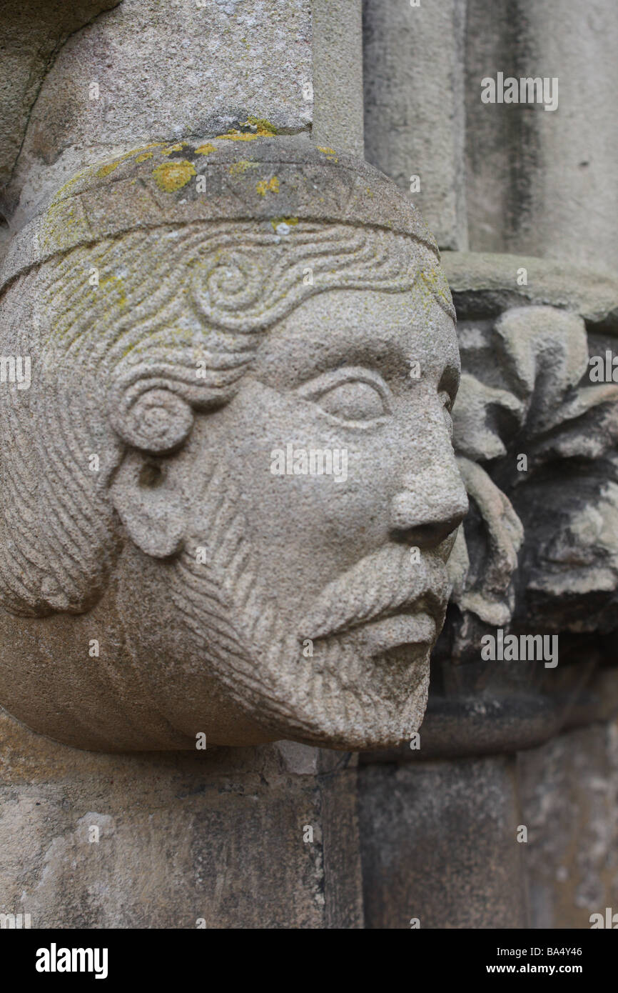 Stone wall sculpture Stock Photo - Alamy