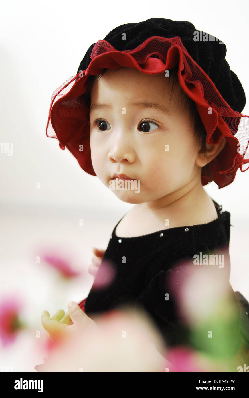 Cute Chinese baby girl Stock Photo - Alamy