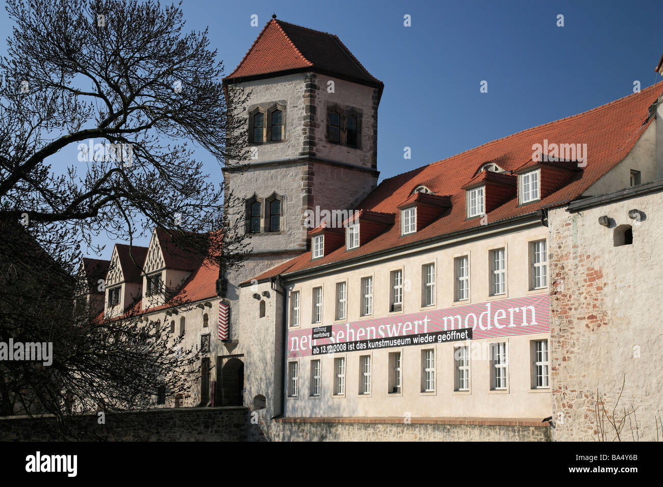 Moritz castle in Halle (Saale), Germany; Moritzburg in Halle (Saxony ...