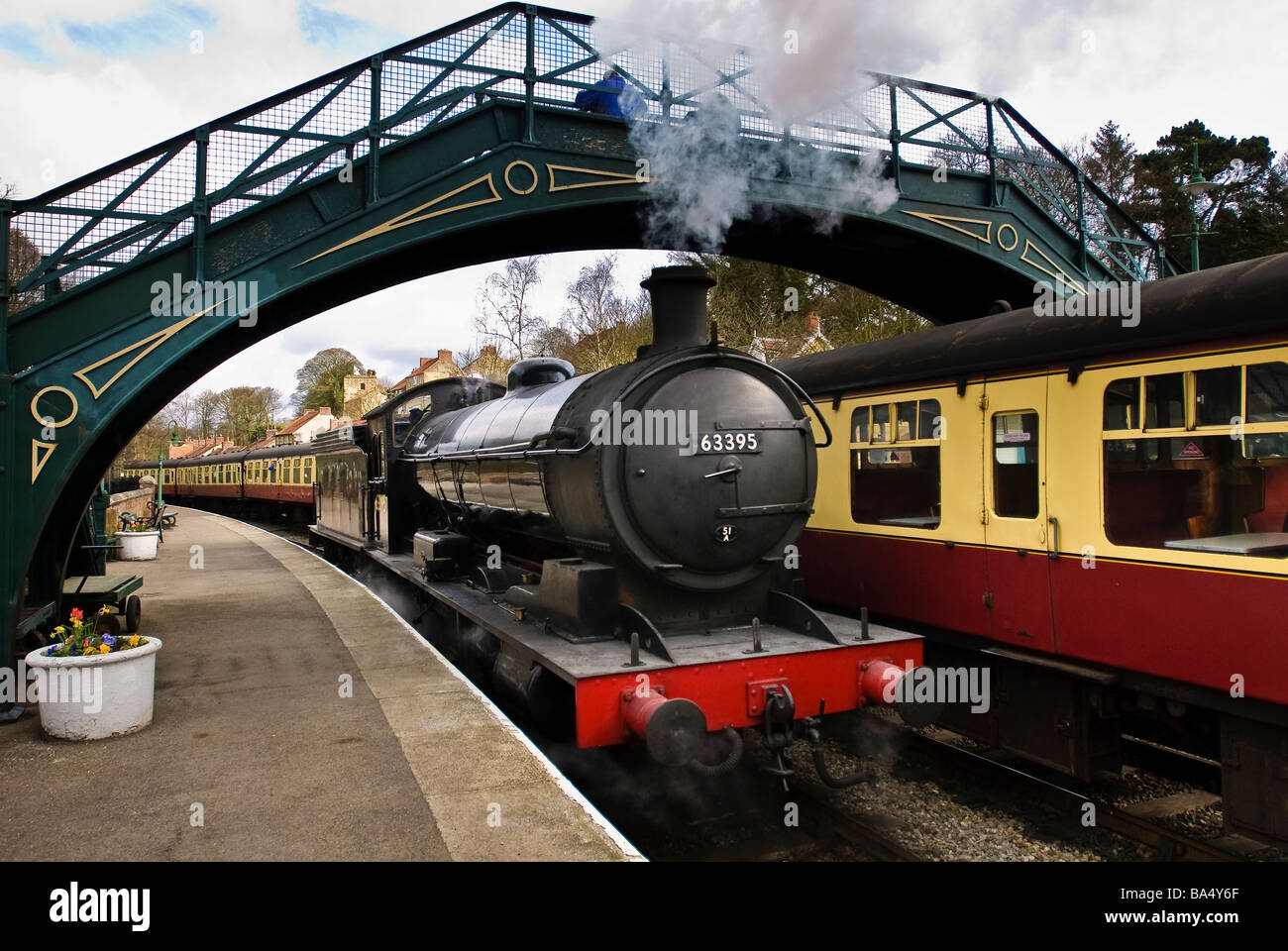 North York Moors Railway at Pickering station Stock Photo - Alamy