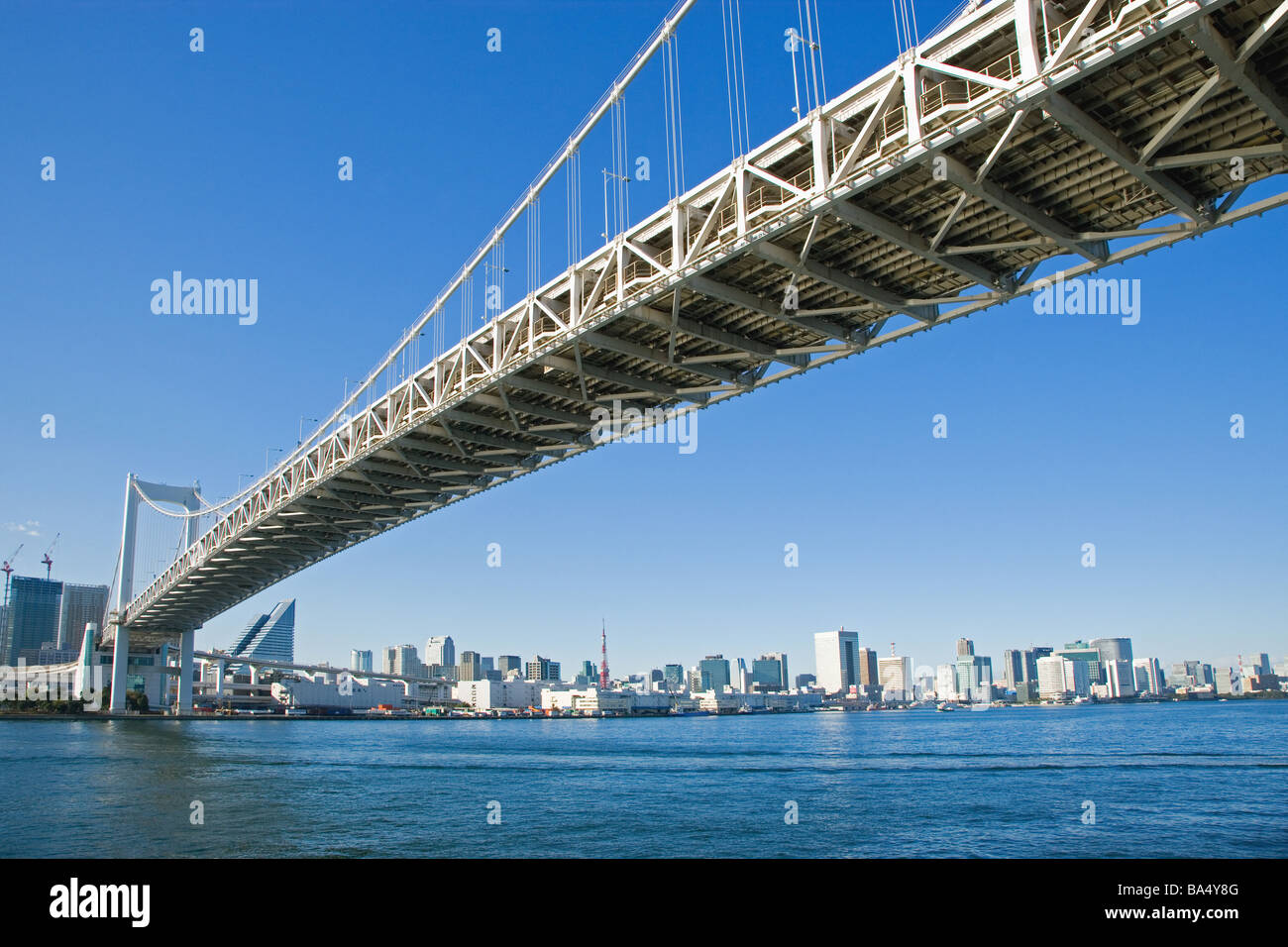 Rainbow Bridge in Tokyo, Japan Stock Photo - Alamy