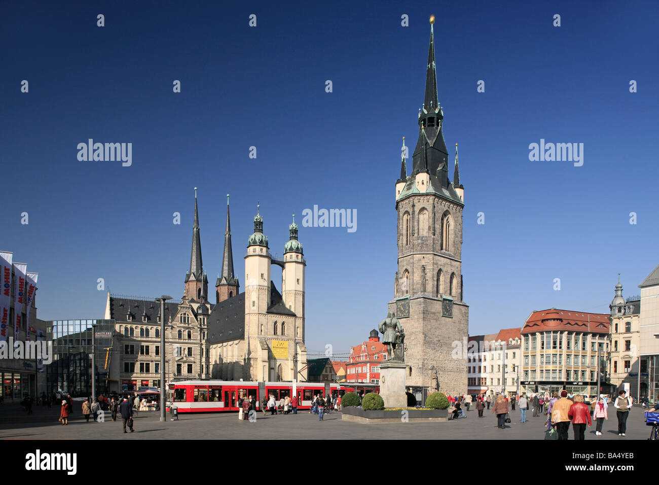 Halle saale marktkirche hi-res stock photography and images - Alamy