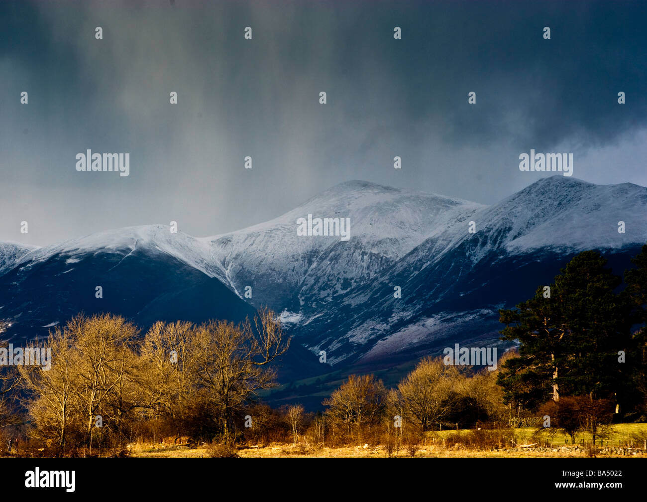 Keswick snow clouds hi-res stock photography and images - Alamy