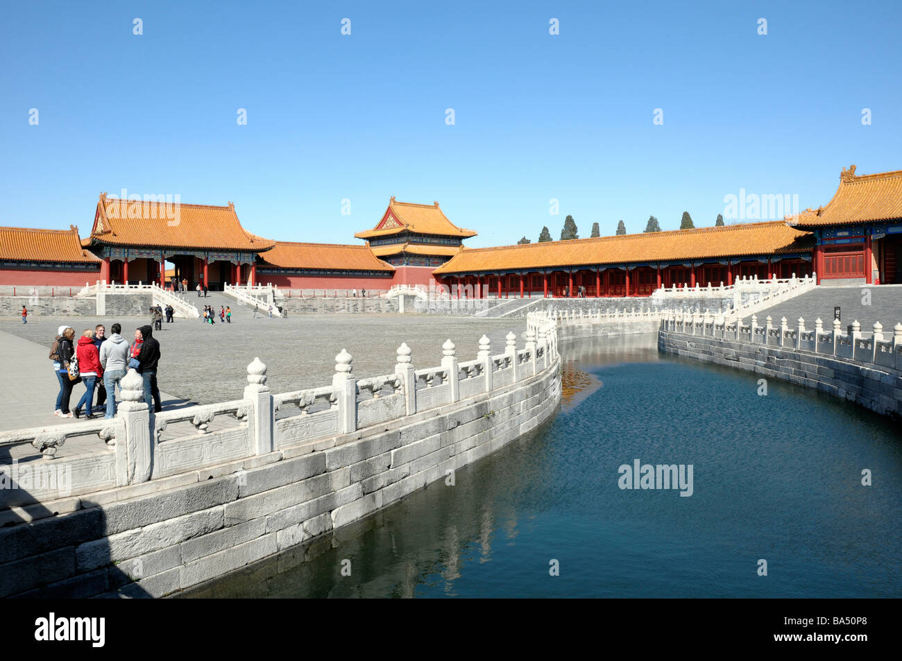 Inner Golden Water River. The Forbidden City, Beijing, China Stock ...