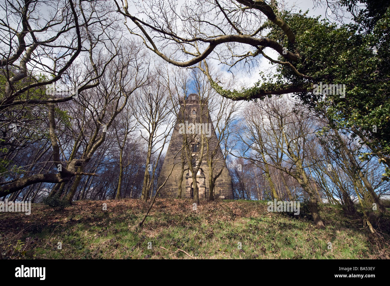 "Hoober Stand" in woodland, Hoober, "South Yorkshire",England,"Great ...