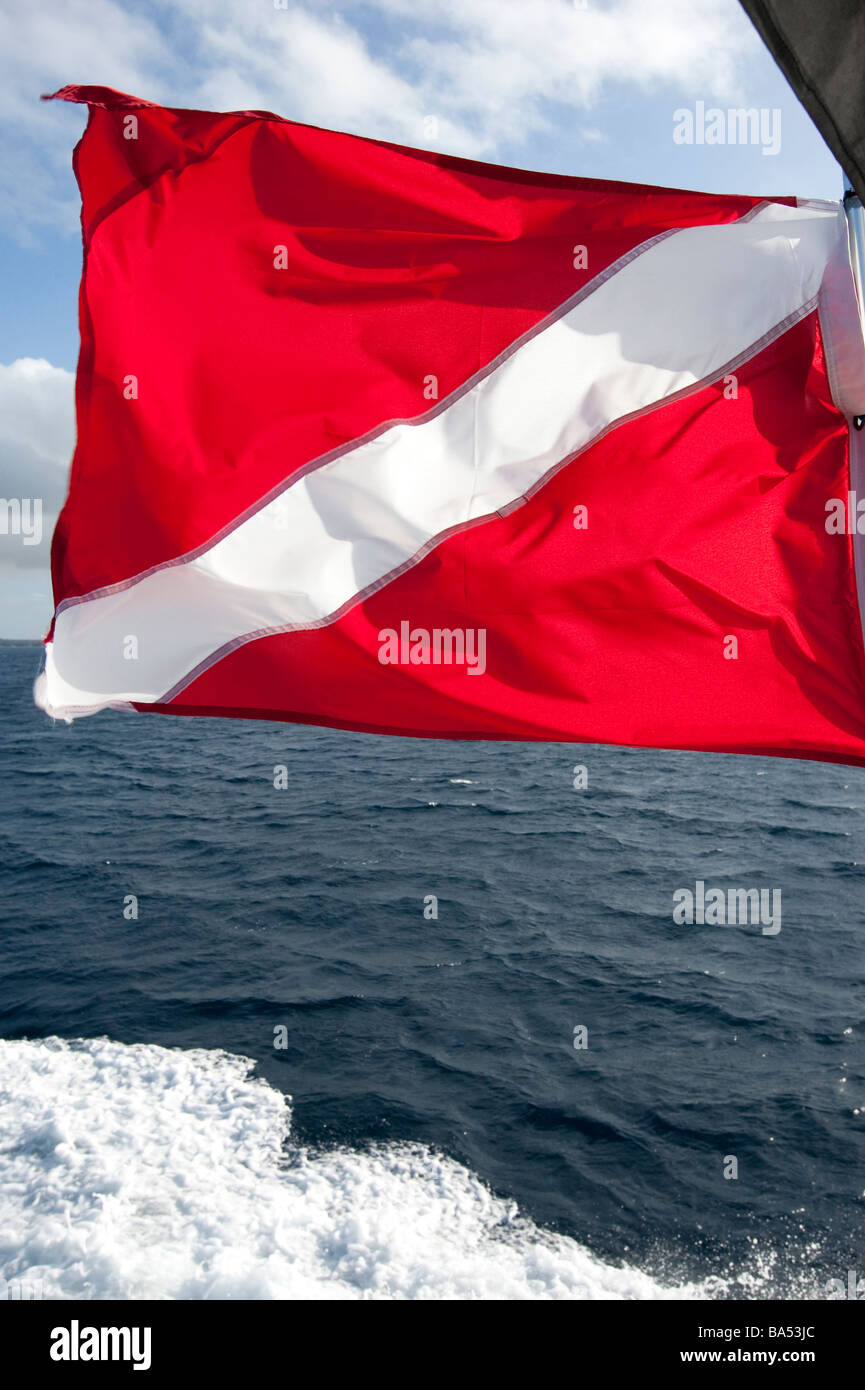 Scuba diving flag hi-res stock photography and images - Alamy