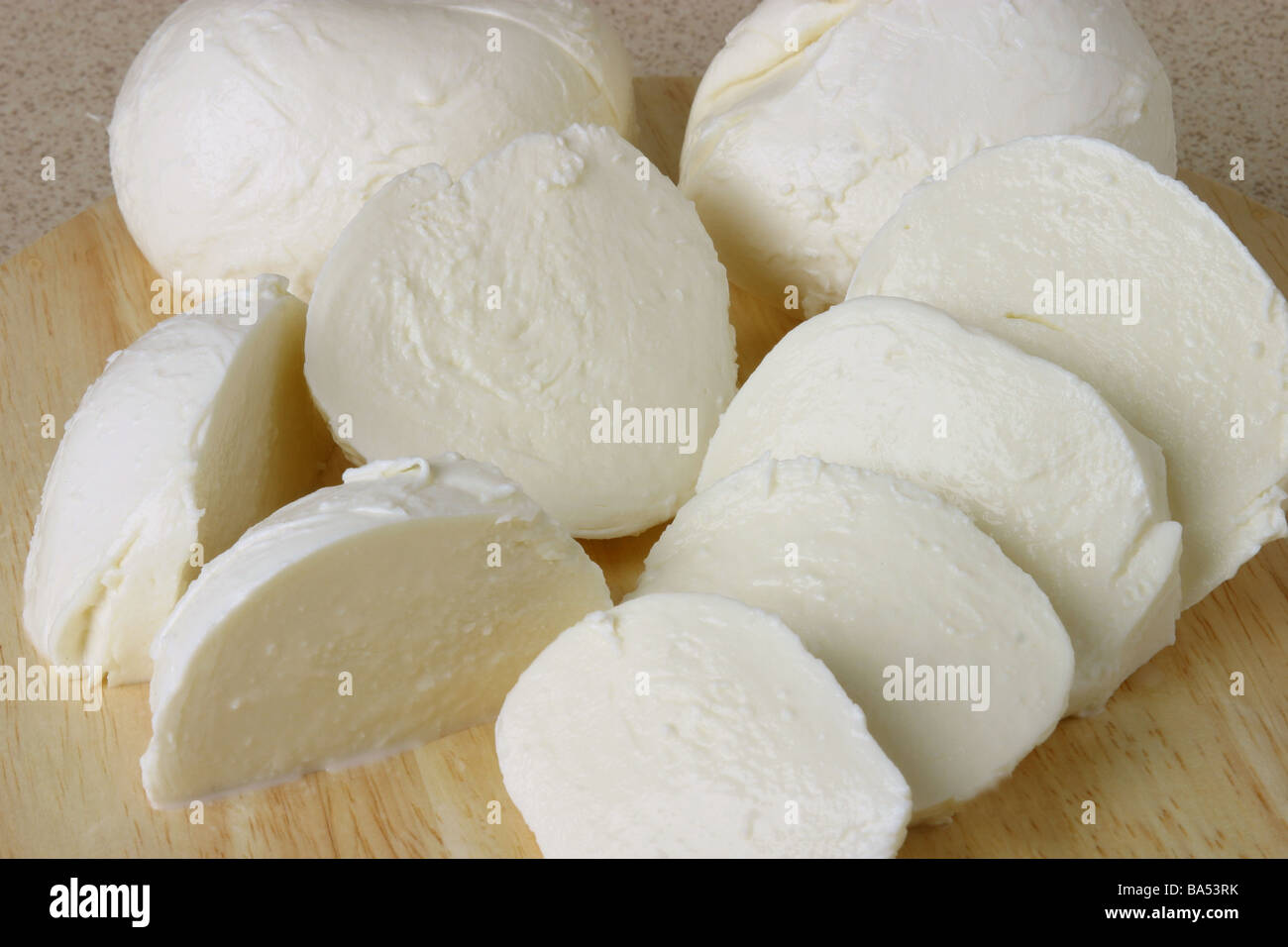 Mozzarella cheeses hi-res stock photography and images - Alamy