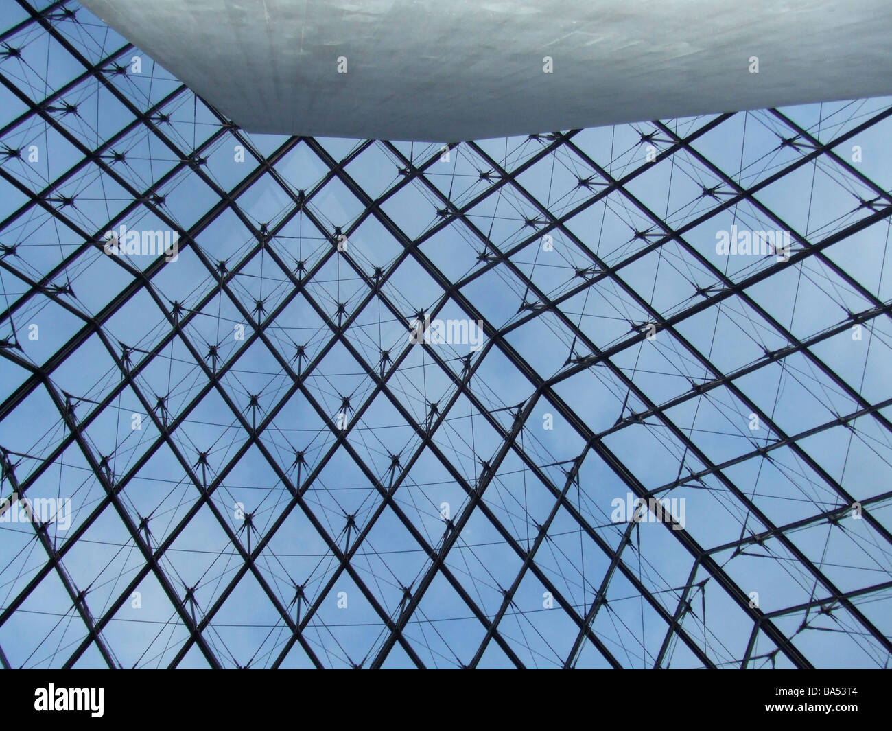 The Louvre Museum and its glorious architecture in Paris France Stock ...