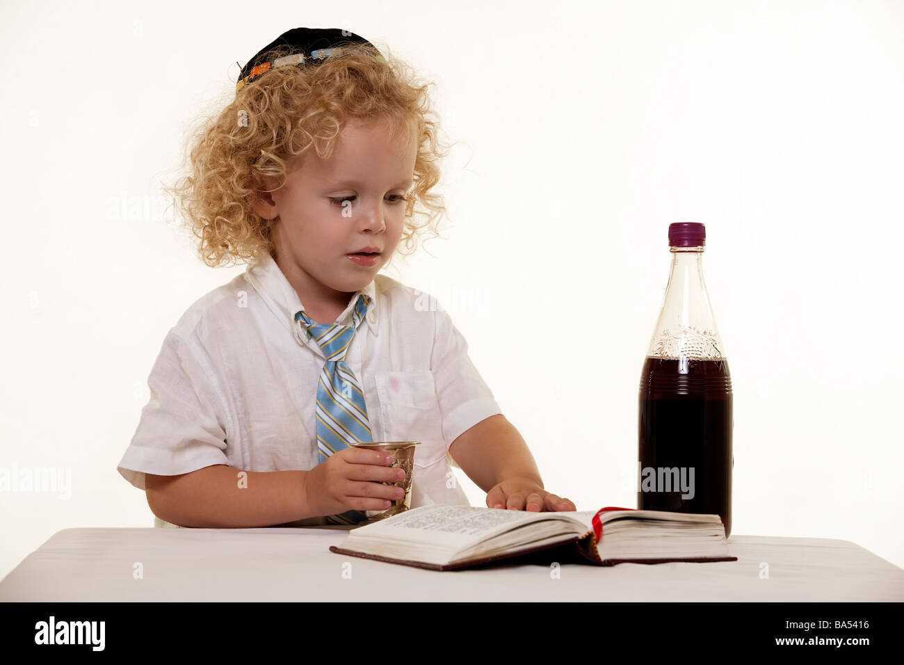 Portrait child jewish boy hi-res stock photography and images - Alamy