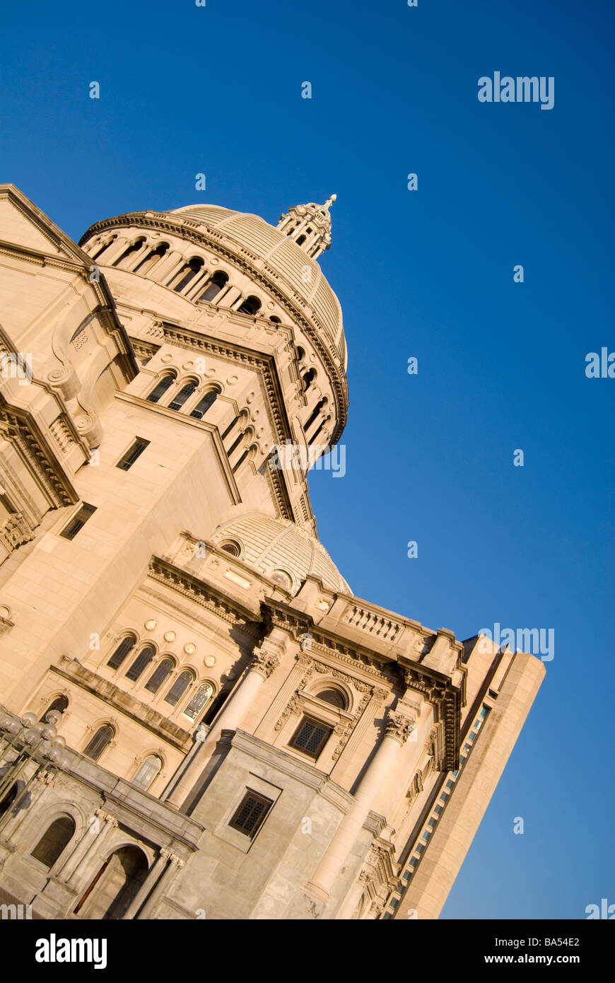 Neo-classical church against a blue sky Stock Photo - Alamy