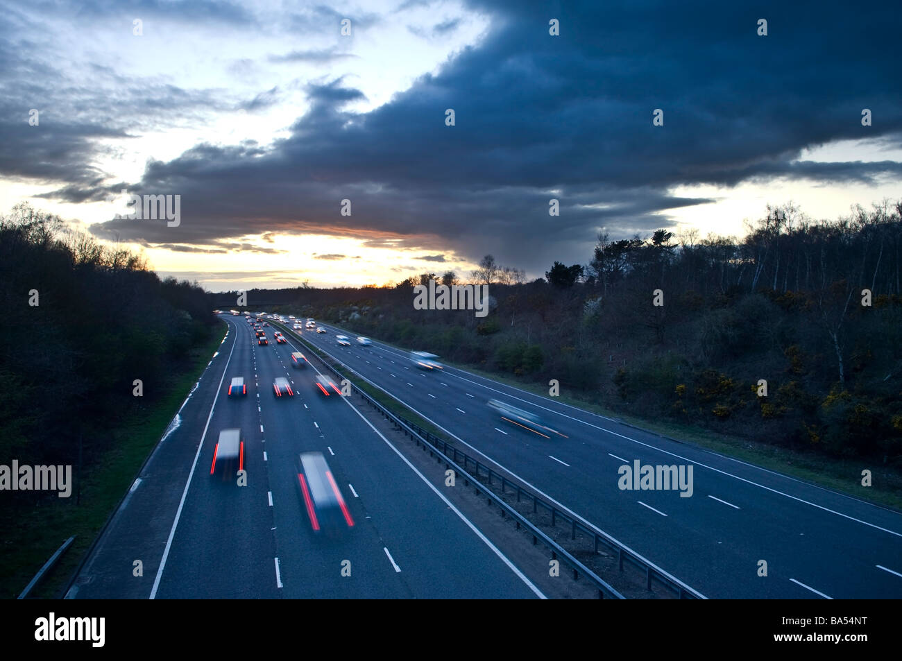 Traffic A3 Motorway Surrey High Resolution Stock Photography and Images ...