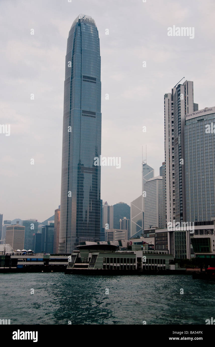 Hong Kong Island viewed from the sea Stock Photo - Alamy